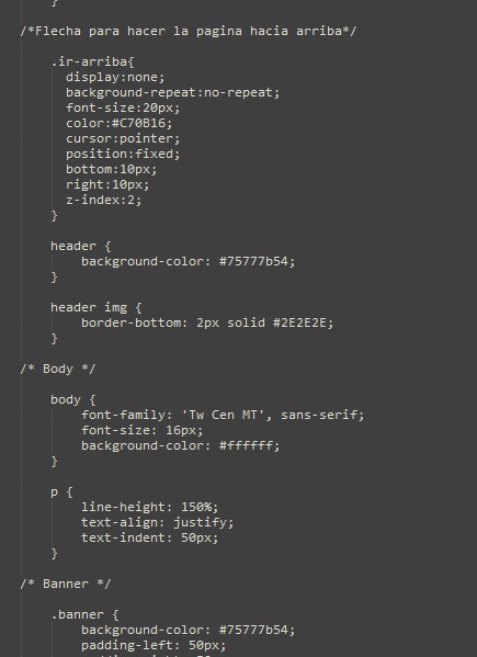 Galeradas HTML - Paideia Studio