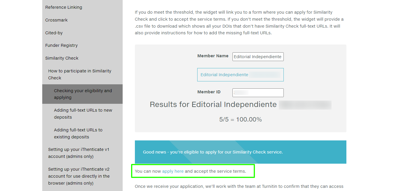 ¿Cómo utilizar iThenticate y verificar mi elegibilidad en Similarity ...