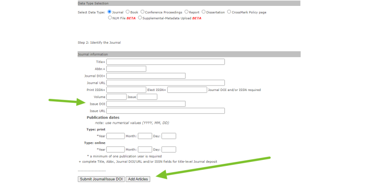 ¿Cómo generar DOI mediante formulario web en Crossref? - Paideia Studio