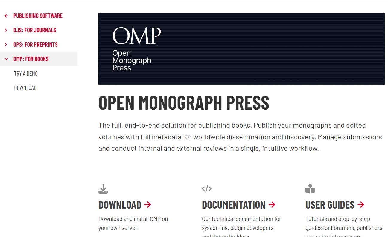 Open Monograph Press: qué es, cómo funciona y cómo gestionarla - Paideia Studio