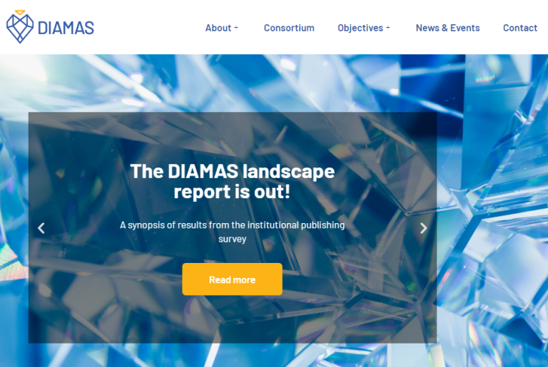 DIAMAS: Impulsando el Diamond Open Access - Paideia Studio